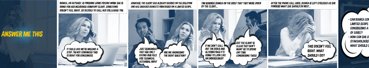 Course: PST Answer me this